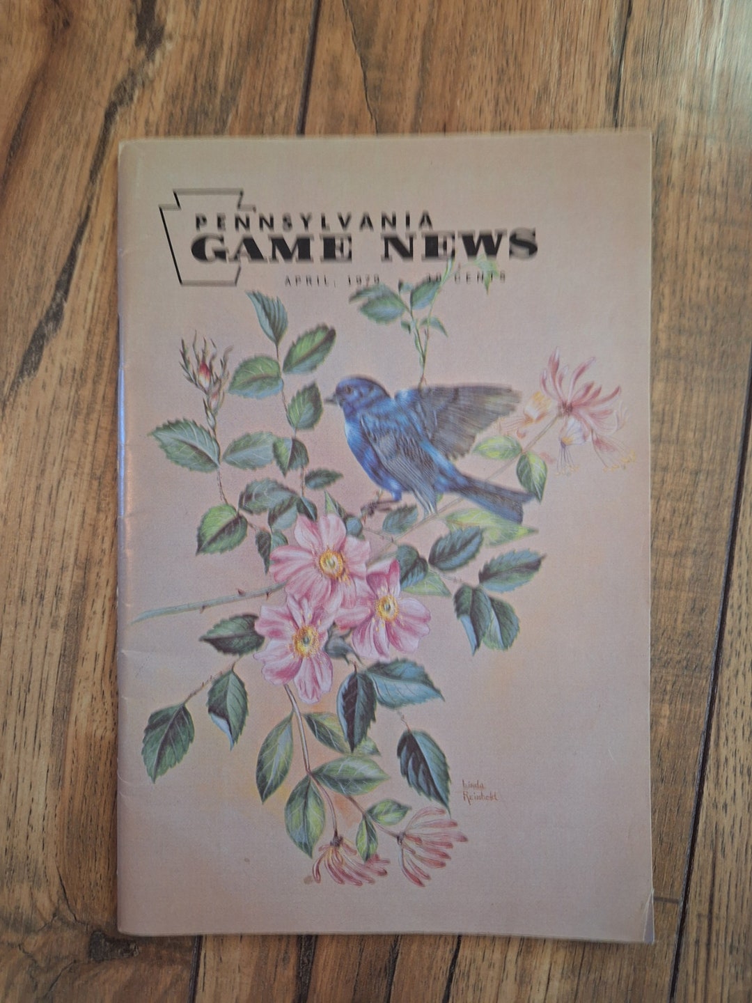 Vintage 1979 April Pennsylvania Game News Magazine; Cover Art by Linda ...
