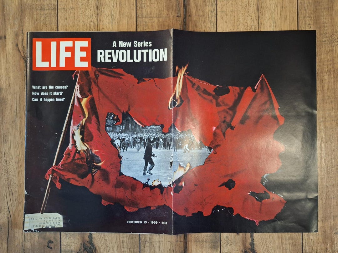 Vintage 1969 October 10 LIFE Magazine: Chicago Eight, Marine Corps ...
