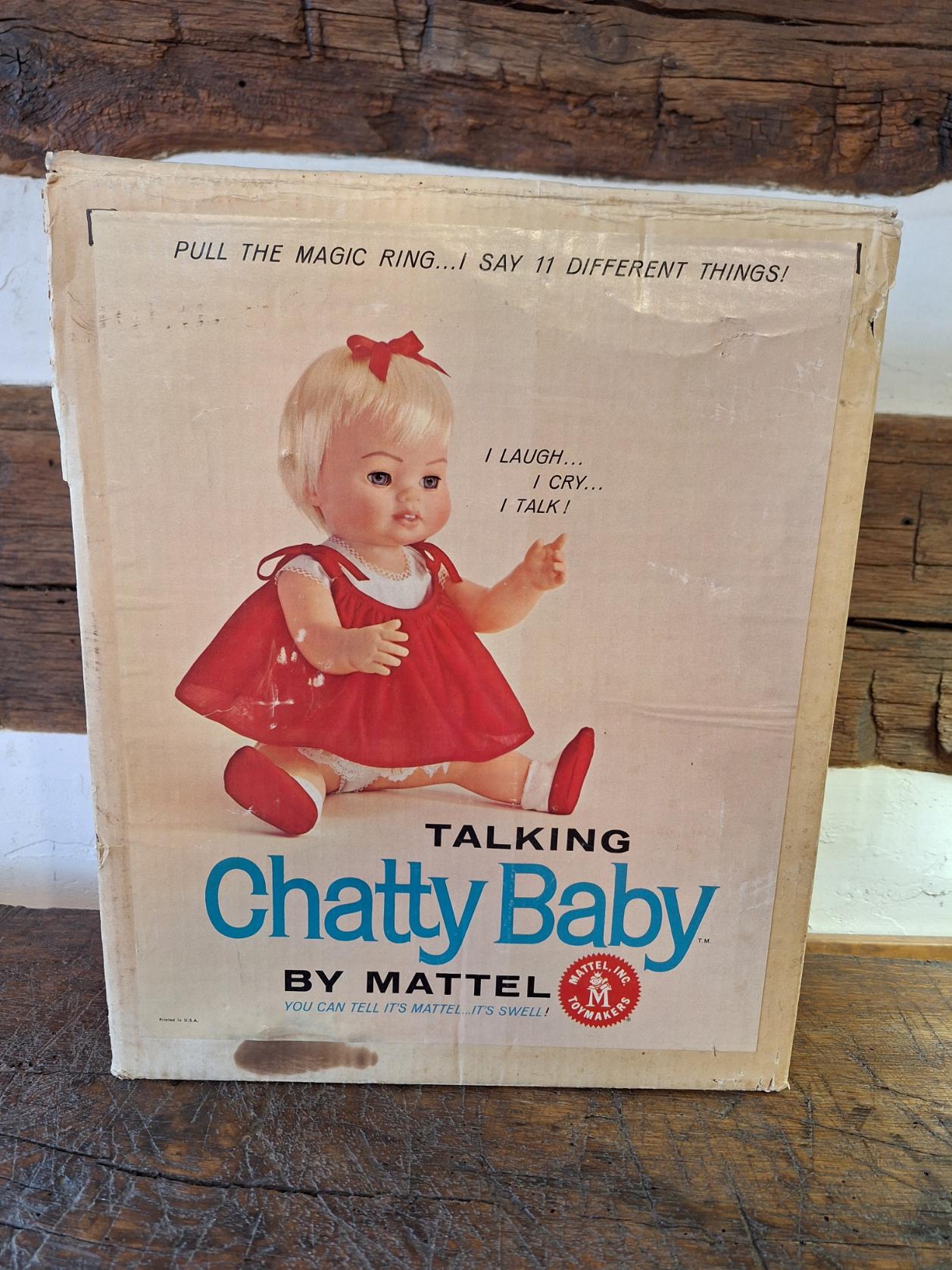 Vintage 1960s Mattel Chatty Baby - Original Boxes ONLY - Etsy