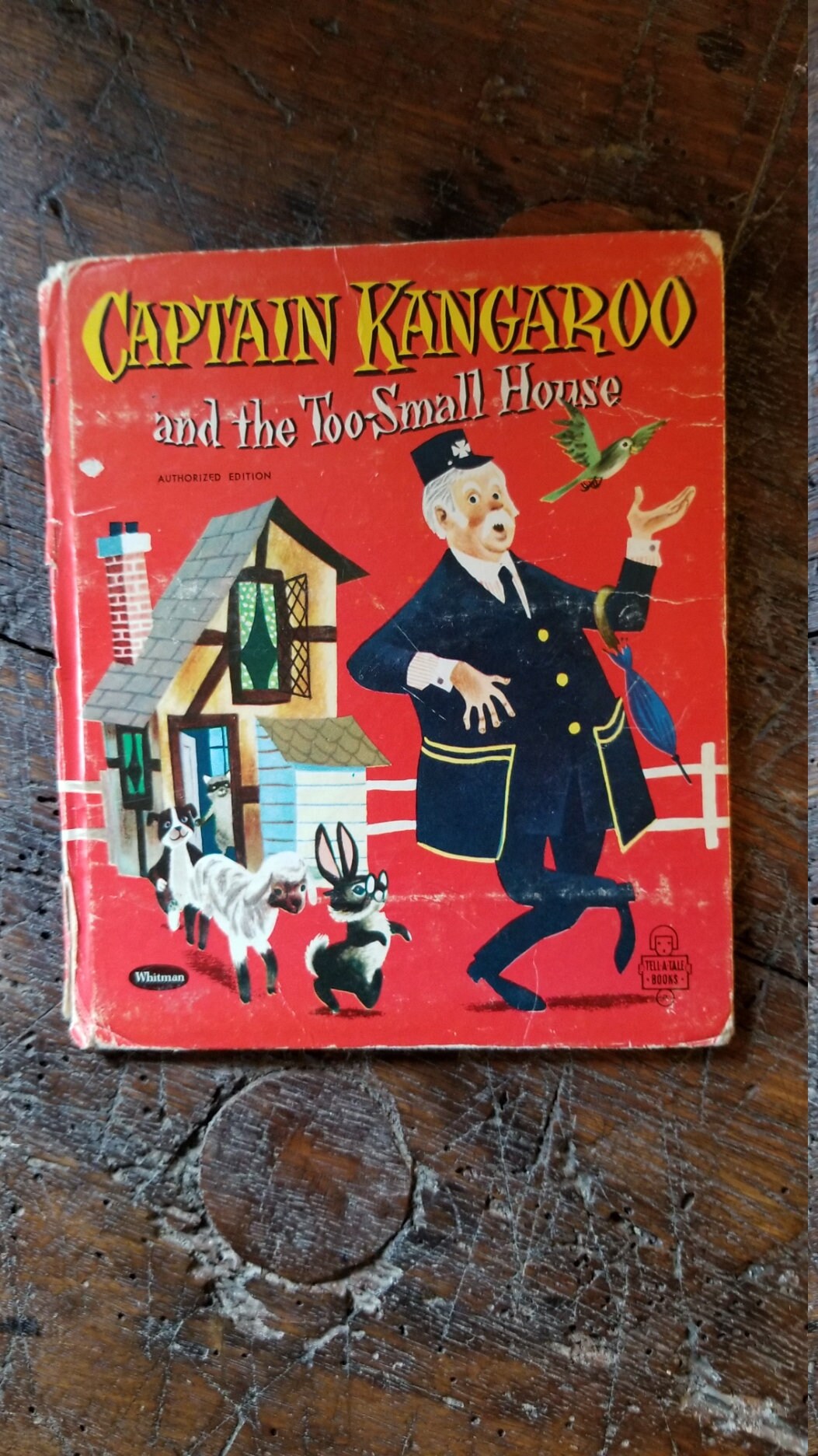 Vintage 1958 Captain Kangaroo and the Too-small House; Authorized ...