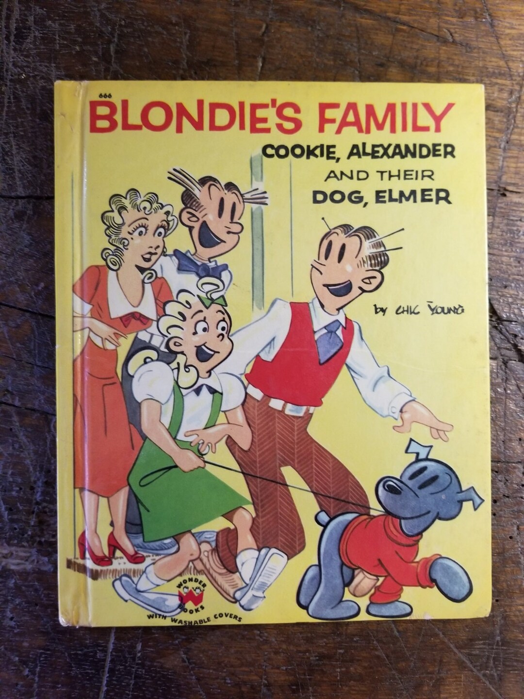 Vintage 1954 Edition of "blondie's Family: Cookie, Alexander, and Their ...