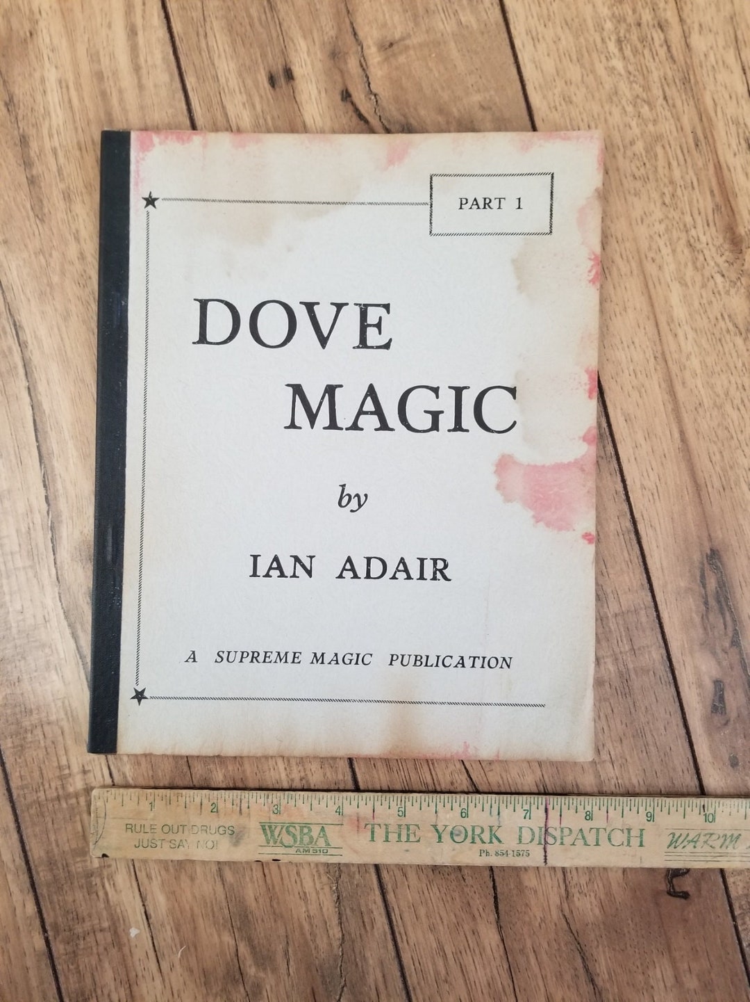 Vintage 1970s Dove Classics Magic Tricks by Ian Adair Supreme Magic ...