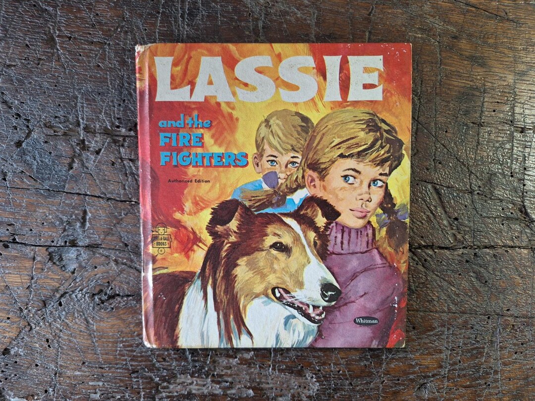 Vintage 1968 Lassie and the Fire Fighters - Authorized Edition by ...