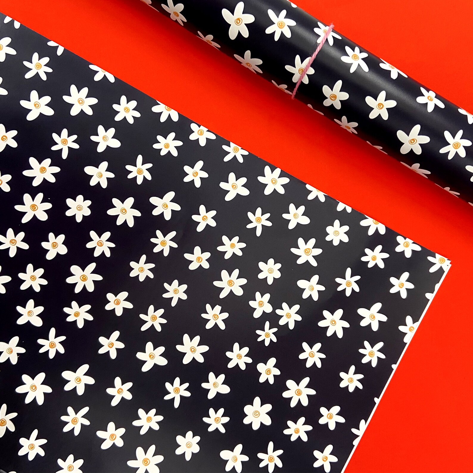 Daisies Gift Wrap Wrapping Paper Present Cute Flowers - Etsy UK