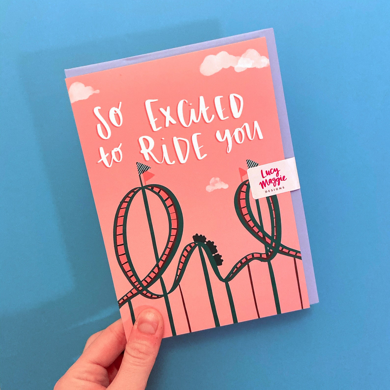 Ride You Rollercoaster Card - Funny - Valentines - Anniversary - Love ...