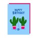 Cactus Succulent Birthday Card - Funny - Cute - Balloon - Celebration ...