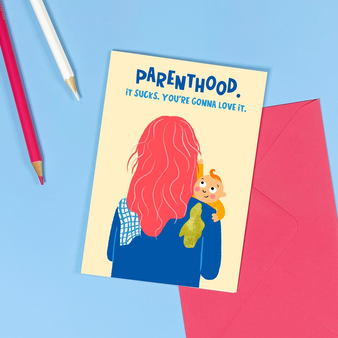 Parenthood New Baby Card - New Parents - New Mum - Expecting ...
