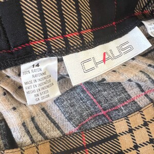 Vintage Early 90s Plaid Equestrian Maxi Skirt (1990s) - Medium/large - Etsy