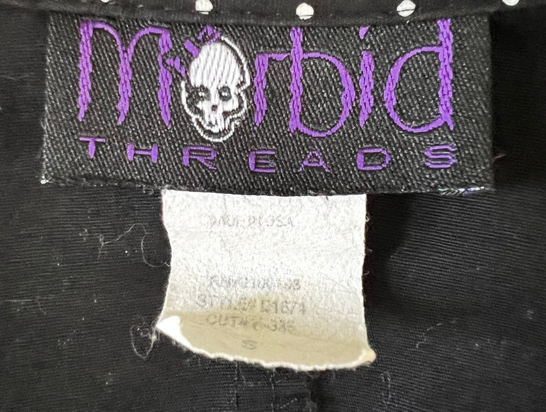 Vintage Early 2000s Morbid Threads Hot Topic Polka Dot Rockabilly Pin ...