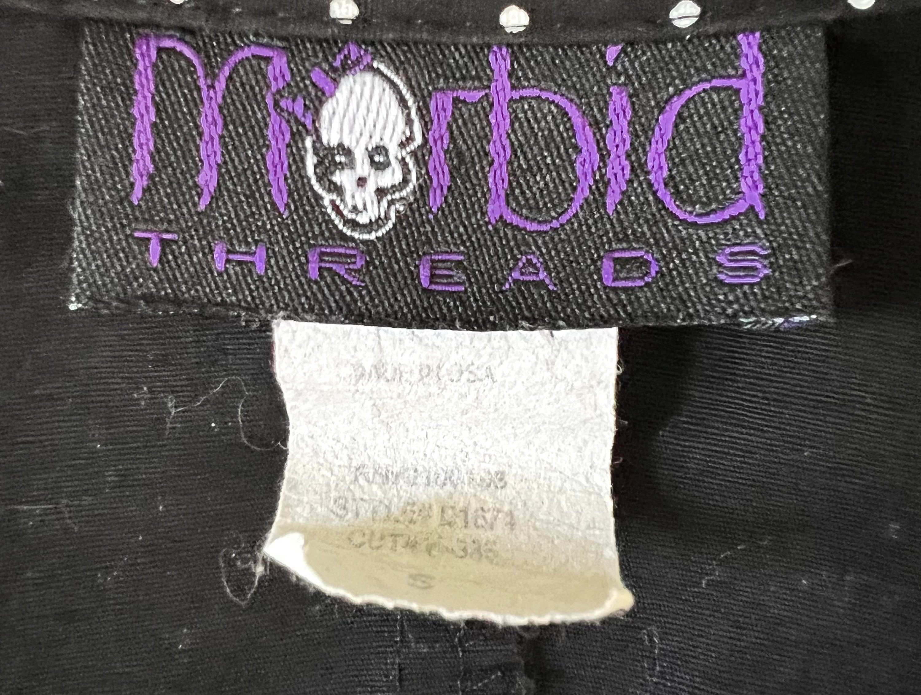 Vintage Early 2000s Morbid Threads Hot Topic Polka Dot Rockabilly Pin ...