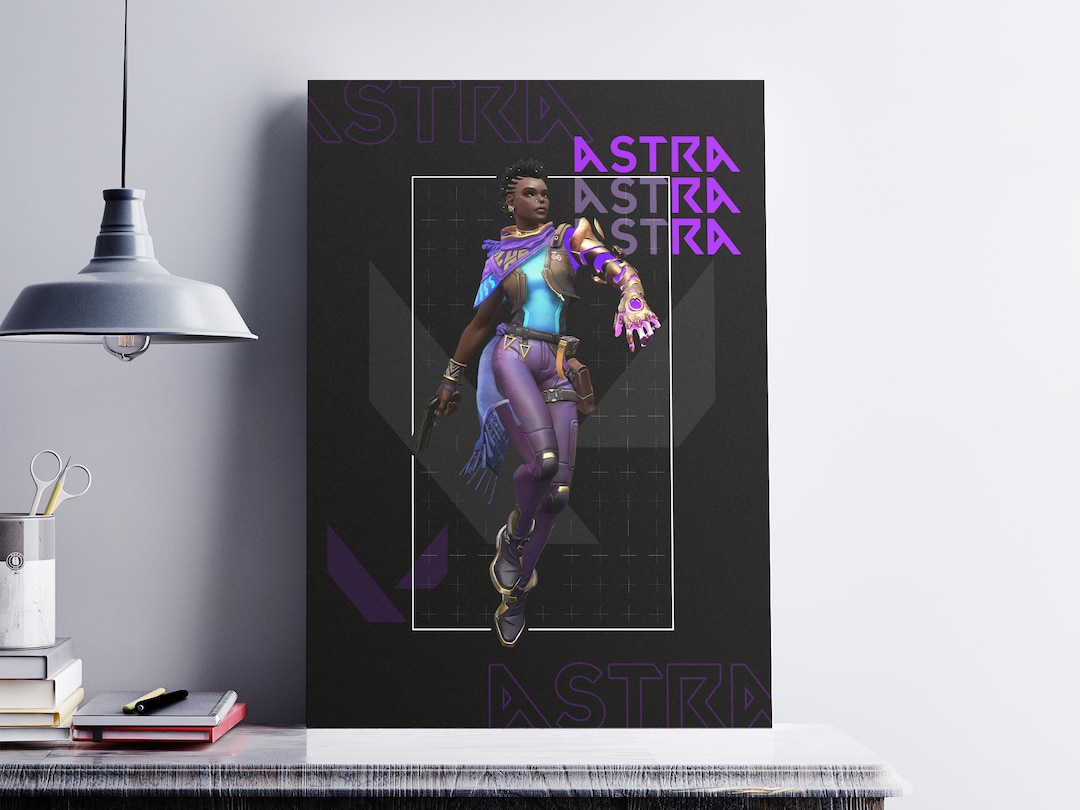 Astra Poster Valorant Astra Poster Gaming Poster Astra - Etsy Canada
