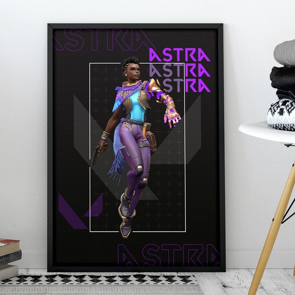 Astra Valorant Poster - Etsy