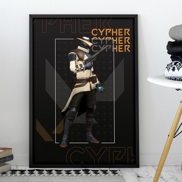 Valorant Cypher Poster - Etsy
