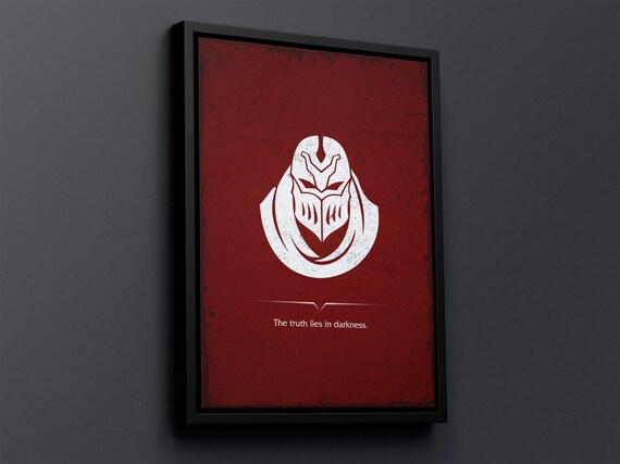 Zed Poster League of Legends Zed Quote Gaming Poster Zed - Etsy