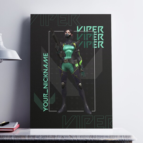 Viper Valorant Poster - Etsy