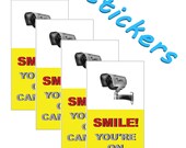 Dash Cam Sticker Dash Camera Sticker Smile You're - Etsy