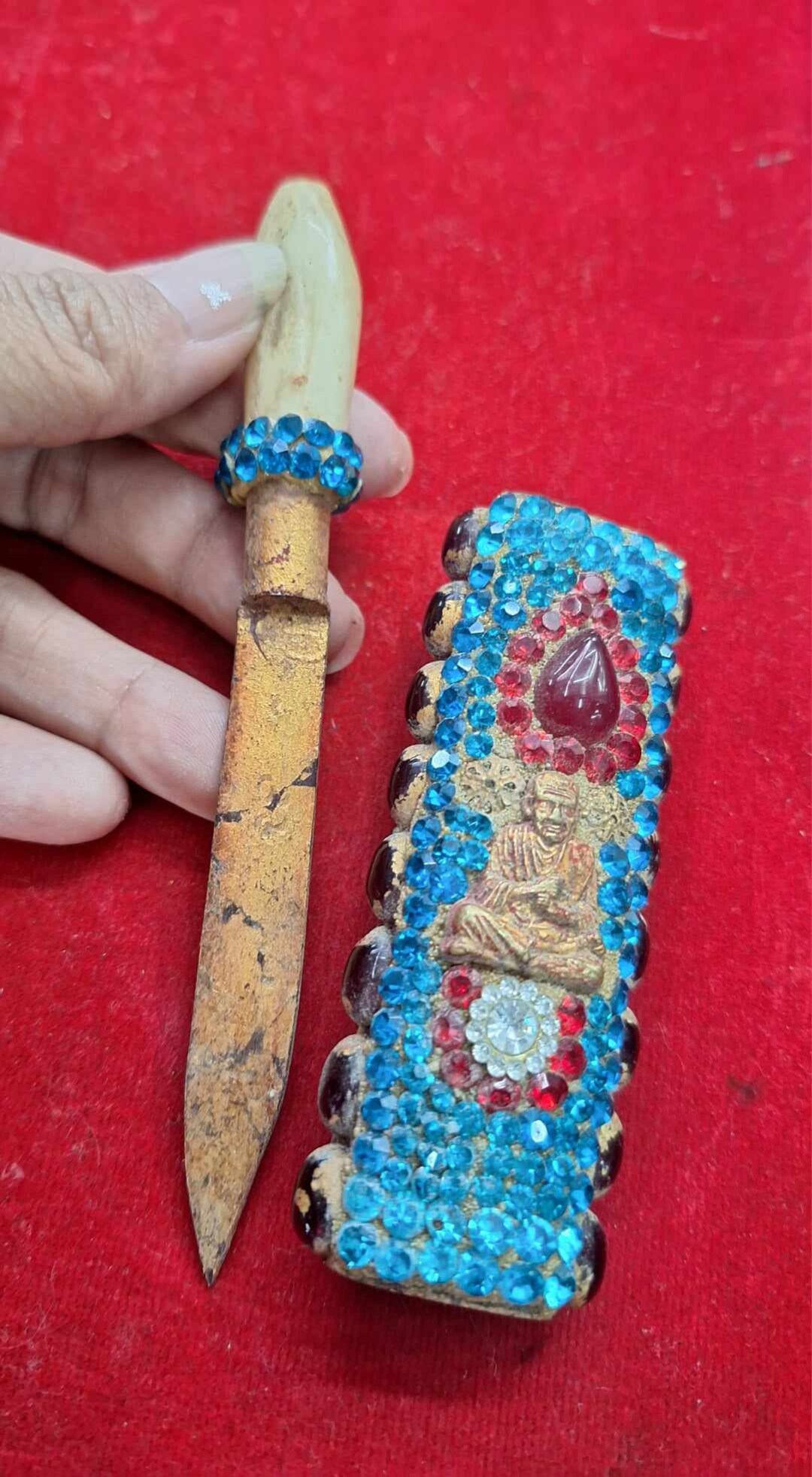 Antique KNIFE Meed Mor LP Tuad Amulet Power Dagger Magic Talisman ...