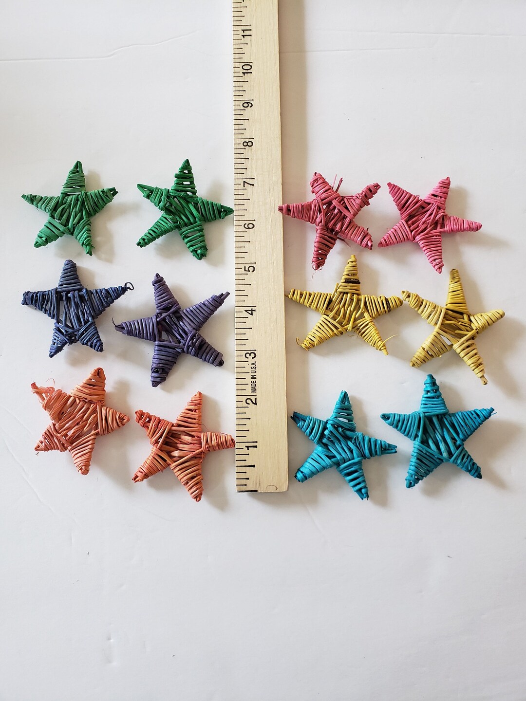 Vine Stars Colored - Etsy