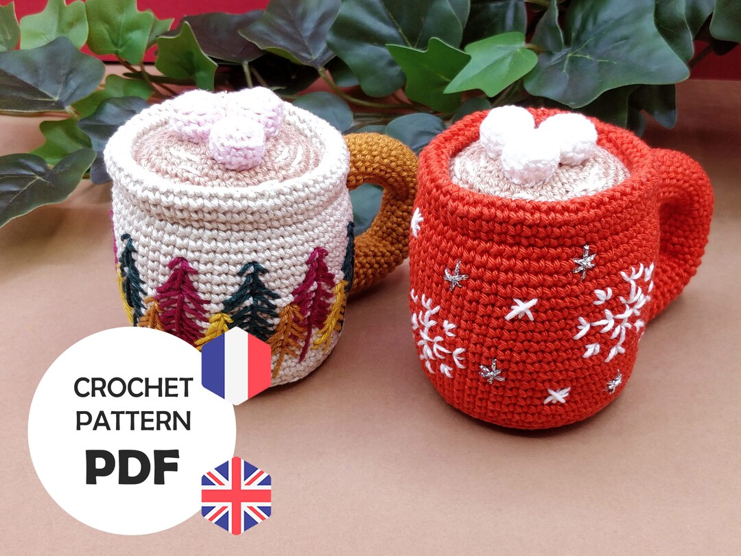 Crochet Hot Chocolate Pattern for a Child's Play Kitchen (PDF FR/ENG ...
