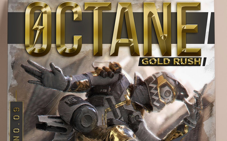 Printed Apex Octane Gold Rush Customizable Semi-gloss 11x17in - Etsy