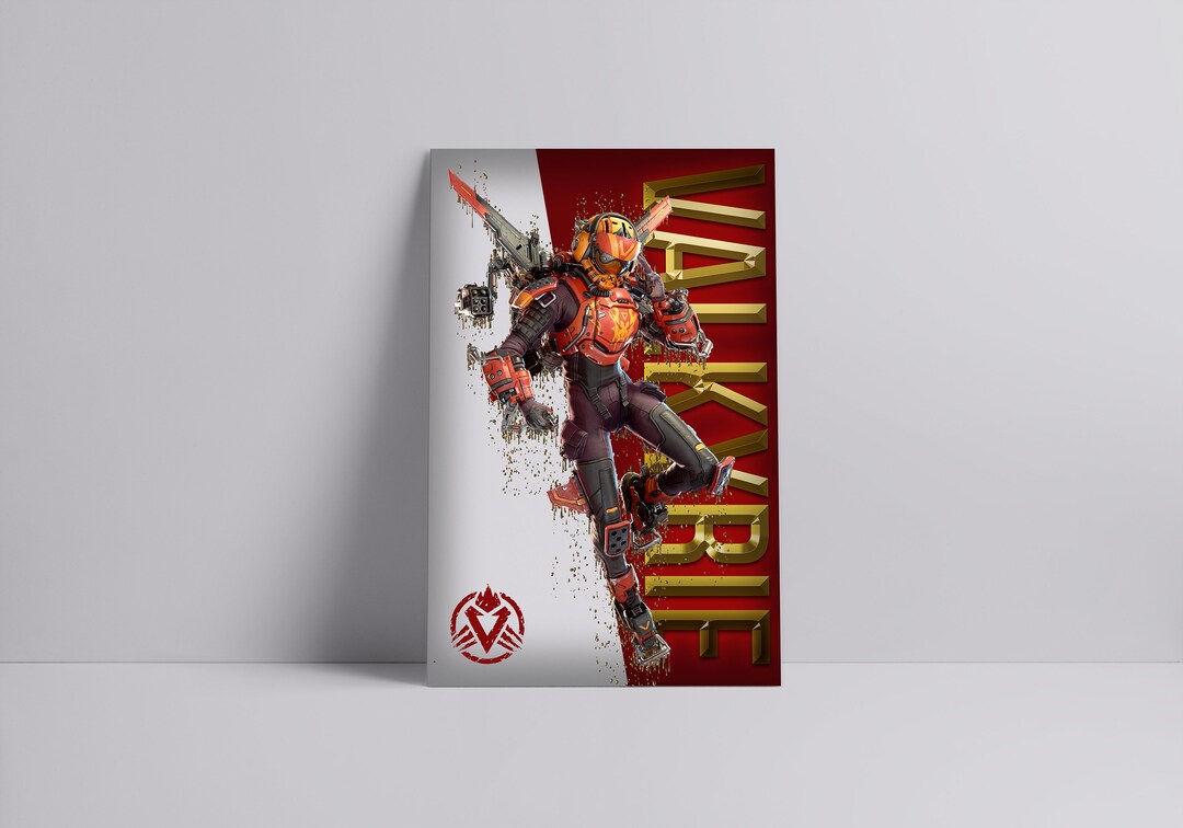 Printed Apex Legends Valkyrie Birthright: Custom Game Tag - Etsy
