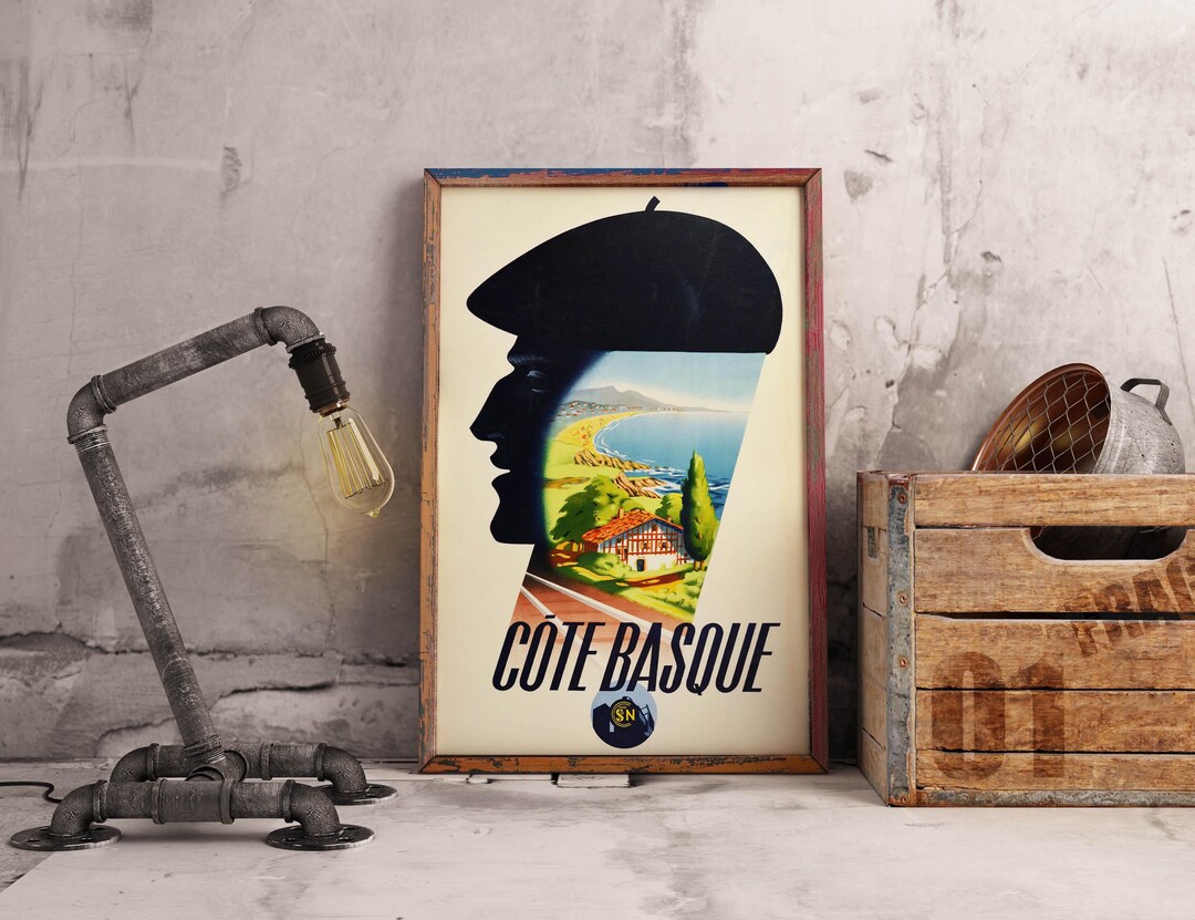 Basque Country Poster/ Basque Country Print / Basque Country Poster ...