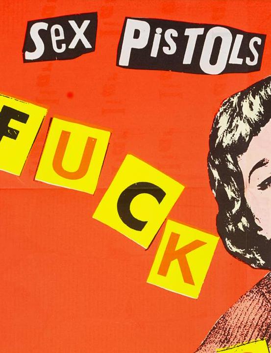 Sex Pistols Vintage Poster Sex Pistols Concert Poster Punk Rare