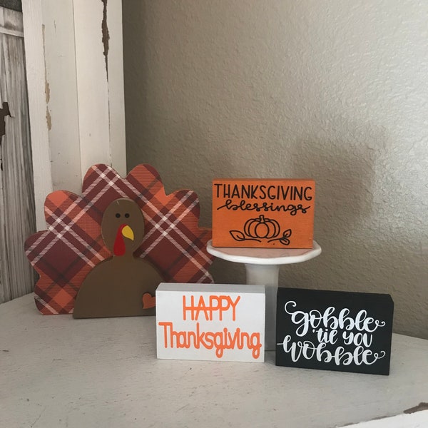 Fall Tiered Tray Decor - Etsy