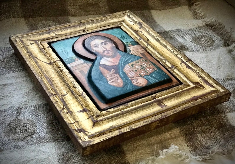 Icon of Jesus Christ. Christ Pantocrator. Sinai Savior. Monastery of St ...