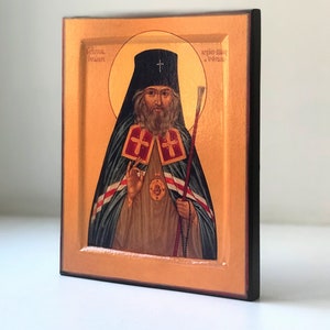 Icon of St. John of Shanghai and San Francisco Wonderworker. High ...