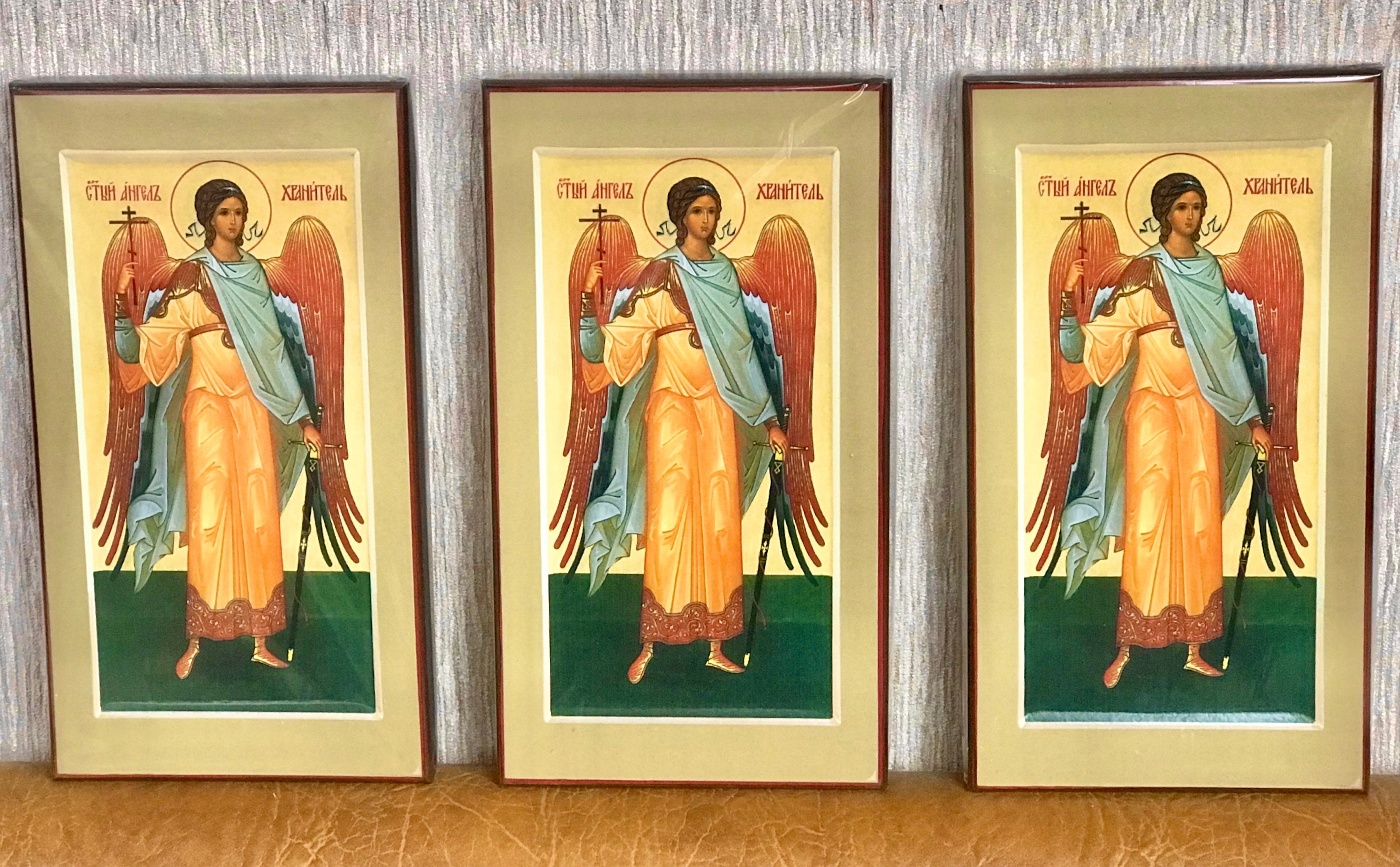 Icon of the Guardian Angel. Icon for the Temple. Wall Decor. - Etsy