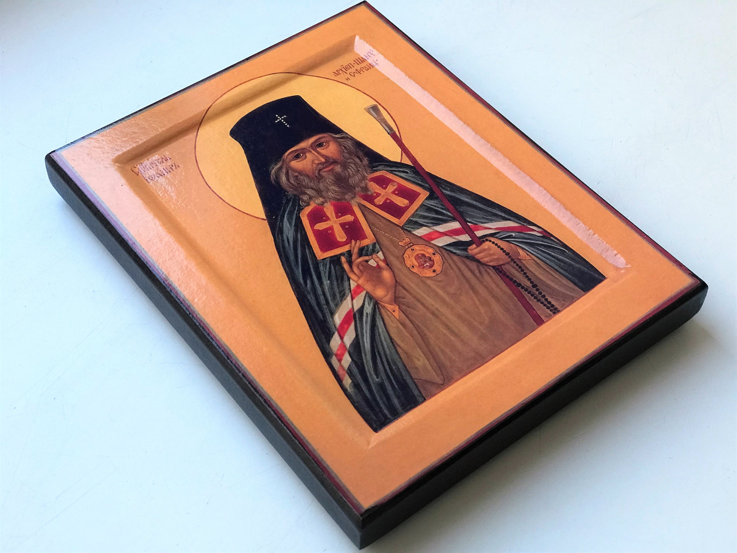 Icon of St. John of Shanghai and San Francisco Wonderworker. High ...