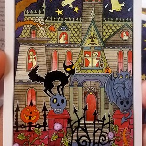 Halloween Tarot by Kipling & West - Etsy