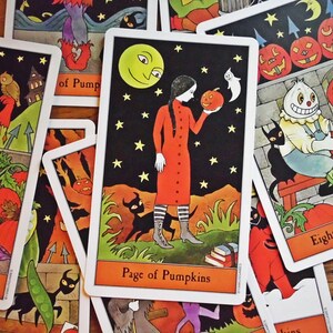 Halloween Tarot by Kipling & West - Etsy