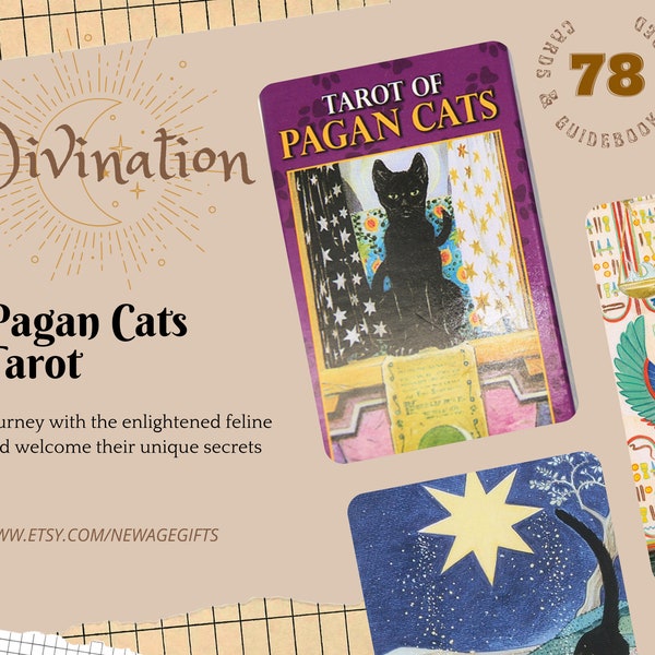 Pagan Cats Tarot Cards - Etsy