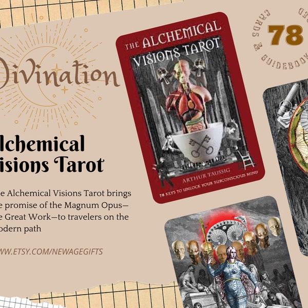 Alchemical Tarot Card Deck - Etsy