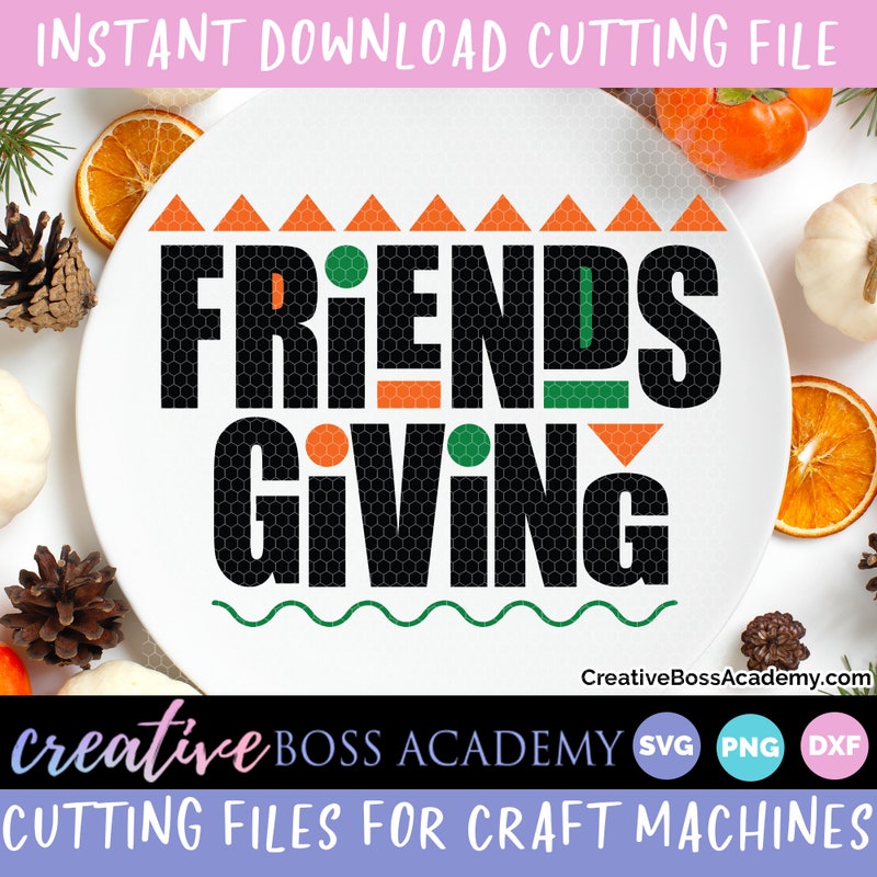 Friendsgiving Clipart - Etsy