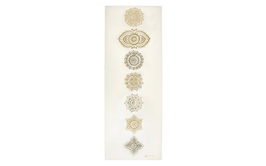 Chakra Shanti PU Yoga Mat by Shakti Warrior - Etsy