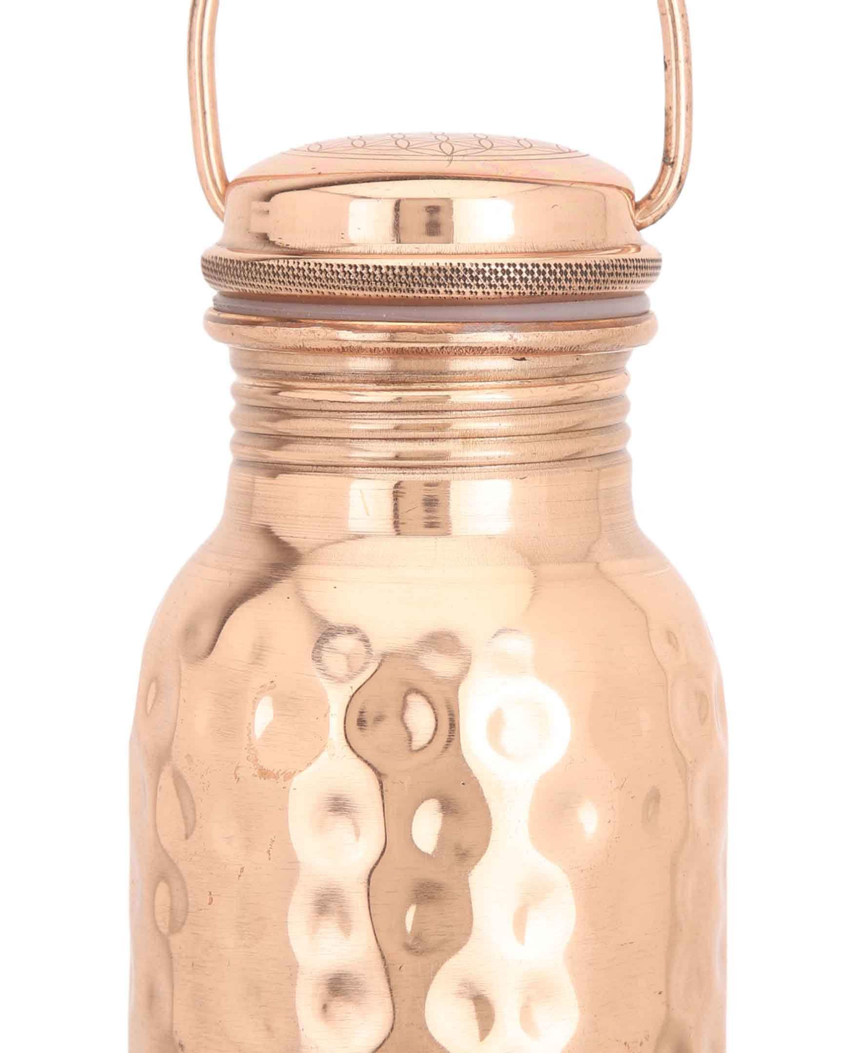 Tamba Copper Water Bottle by Shakti Warrior 100% Copper | Etsy