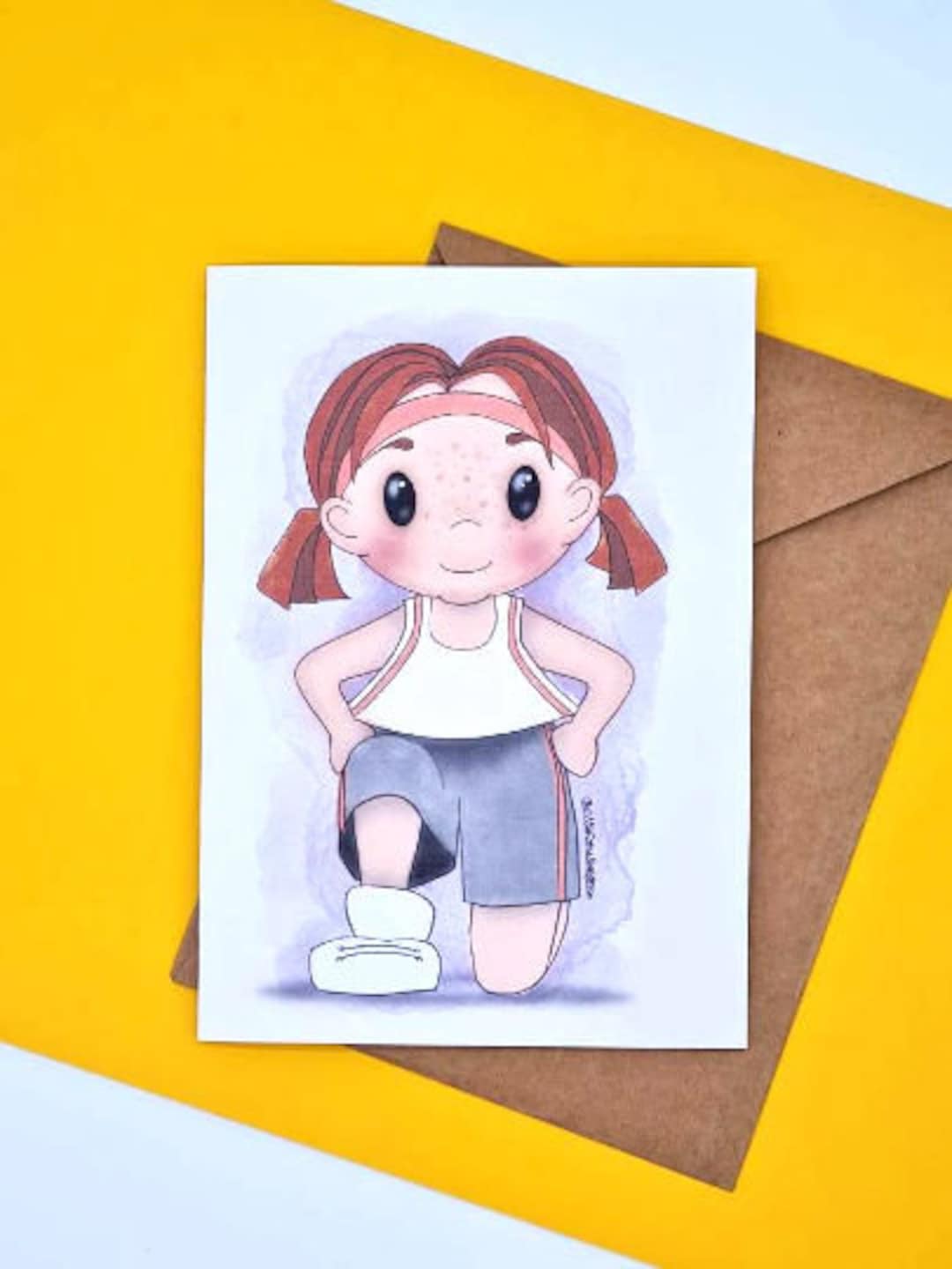 Character Greeting Card Pack Female Card Male Card Boy Card Girl Card ...