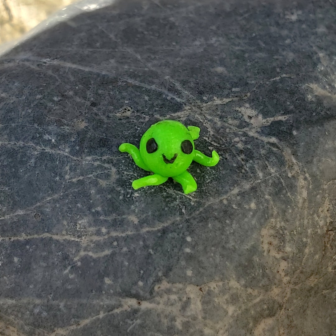 Teeny Tiny Micro Octopus for Terrarium and Fairy Gardens - Etsy