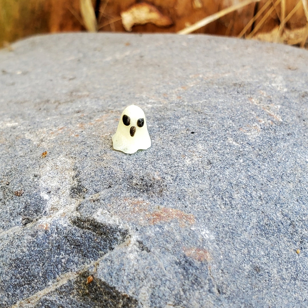 Teeny Tiny Micro Ghost, Fairy Garden Gnome, Pet Ghost, Tiny Terrarium ...