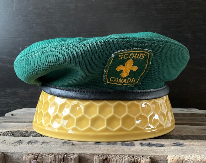 Official Beret - Boy Scouts of Canada, Beret Hat From 1976 - 1982 ...