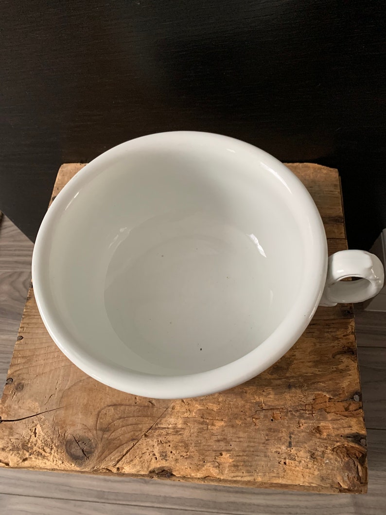 Antique Chamber Pot Stunning nancy by Colonial Pottery - Etsy