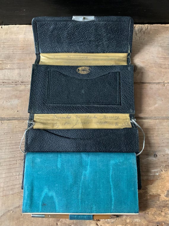 Antique Note Pouch / Wallet, Made in England - Murton… - Gem