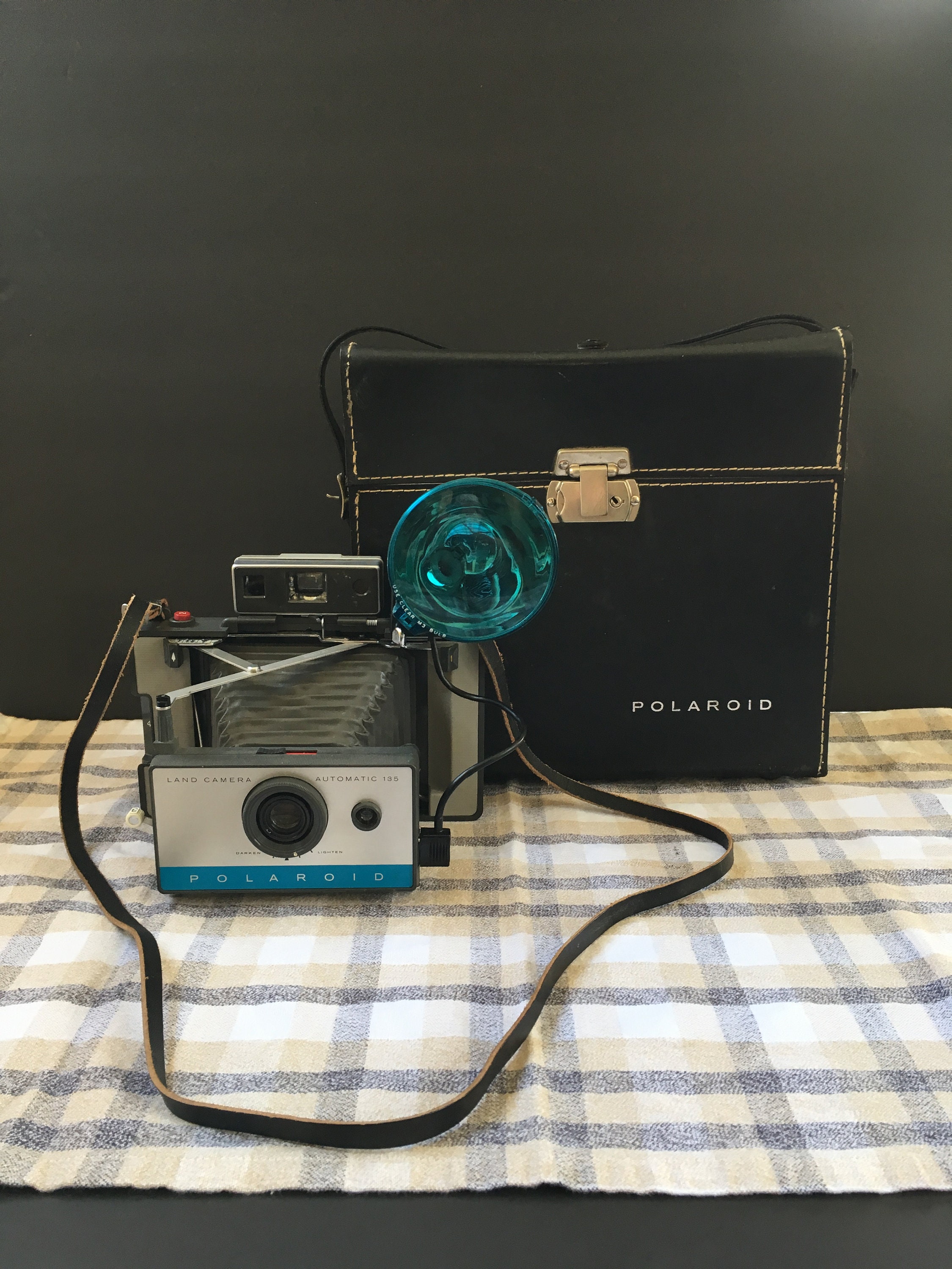 RARE Polaroid Land Camera Automatic 135, Vintage Folding Camera With ...