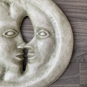 Plaster Sun & Moon Wall Art, Celestial Sun and Moon, Unity Yin and Yang ...