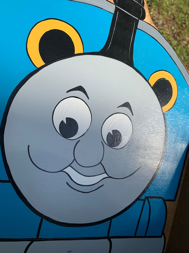 THOMAS THE TRAIN Wood Rocking Chair Toddler Rocking Chair | Etsy