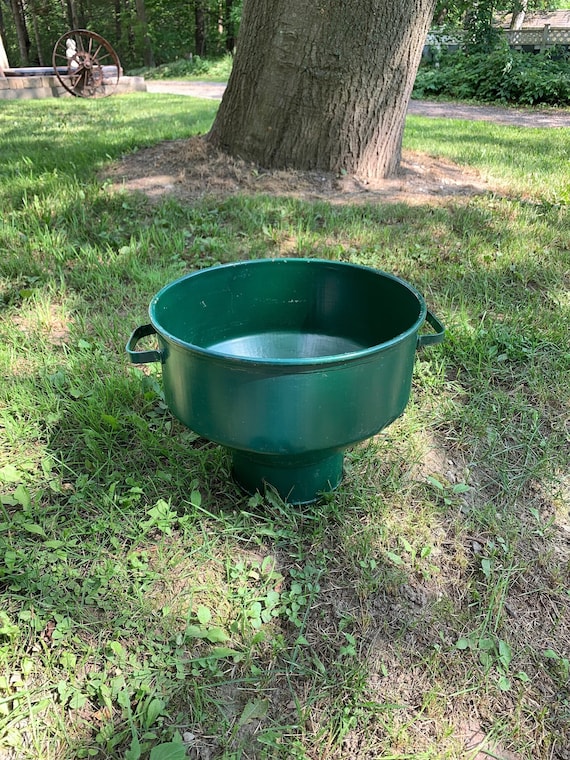 Large Primitive Dairy Funnel Antique Metal Milk Strainer - Etsy