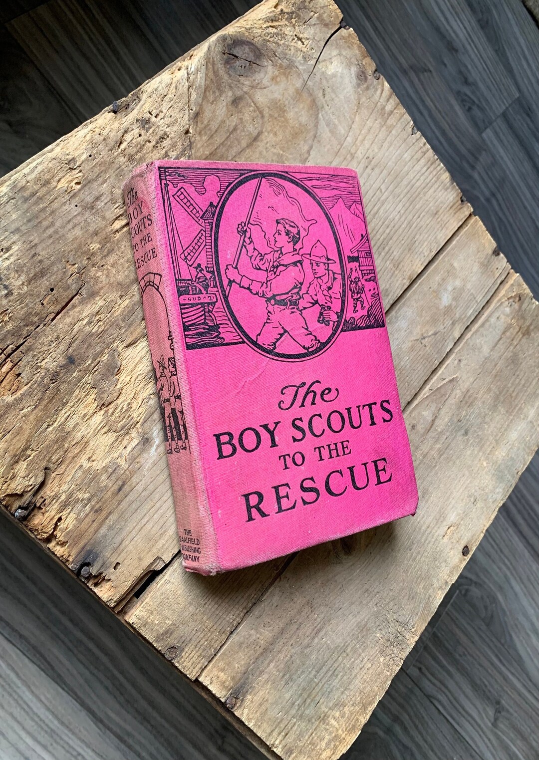 1920/30s the Boy Scouts to the Rescue, Book Written by George Durston ...